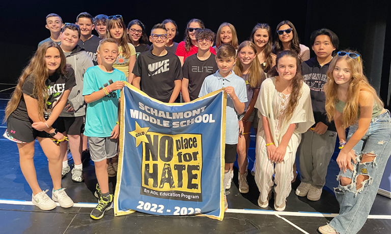 Middle School Is "No Place for Hate" - Schalmont