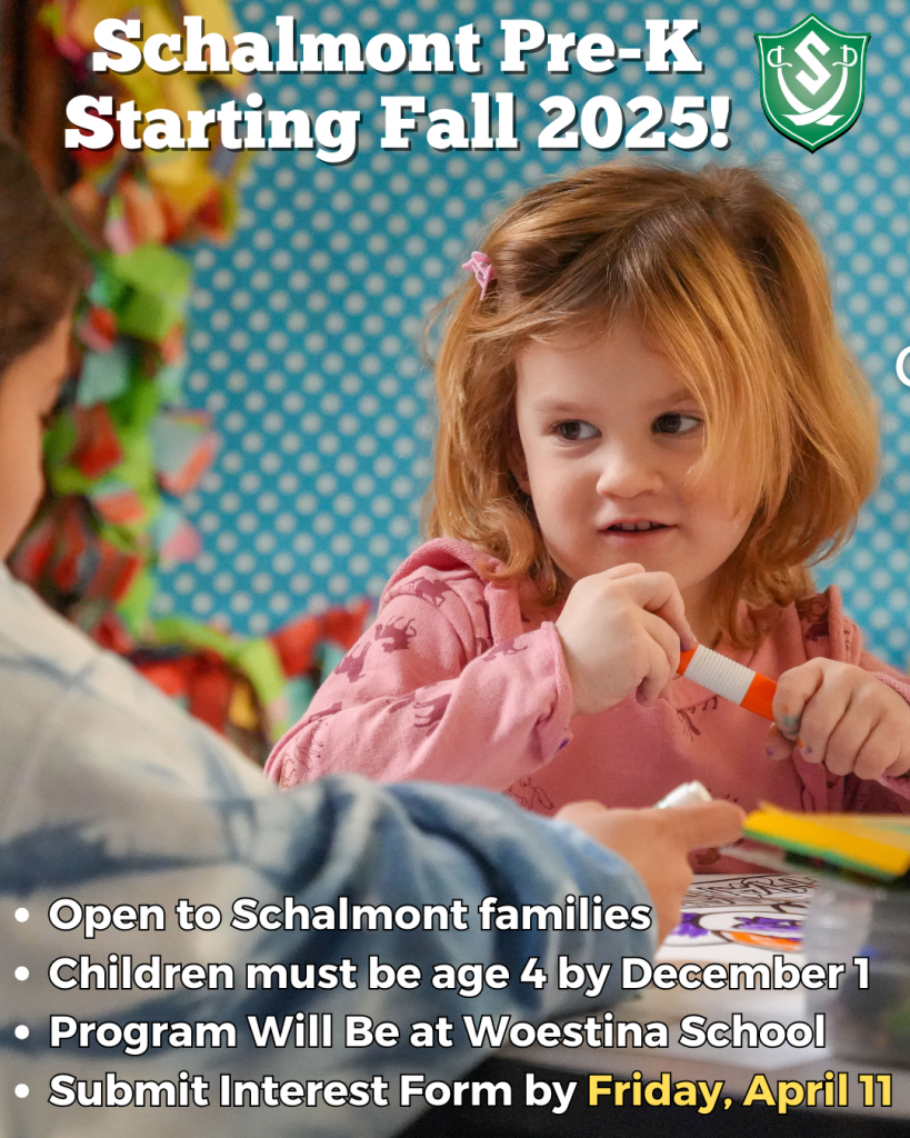 Pre-K Program Information - Schalmont