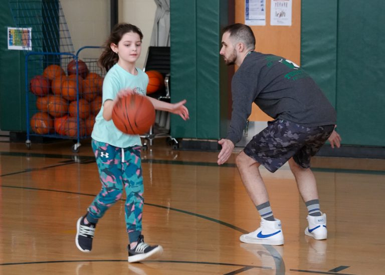Intramural Basketball Fun at Jefferson - Schalmont